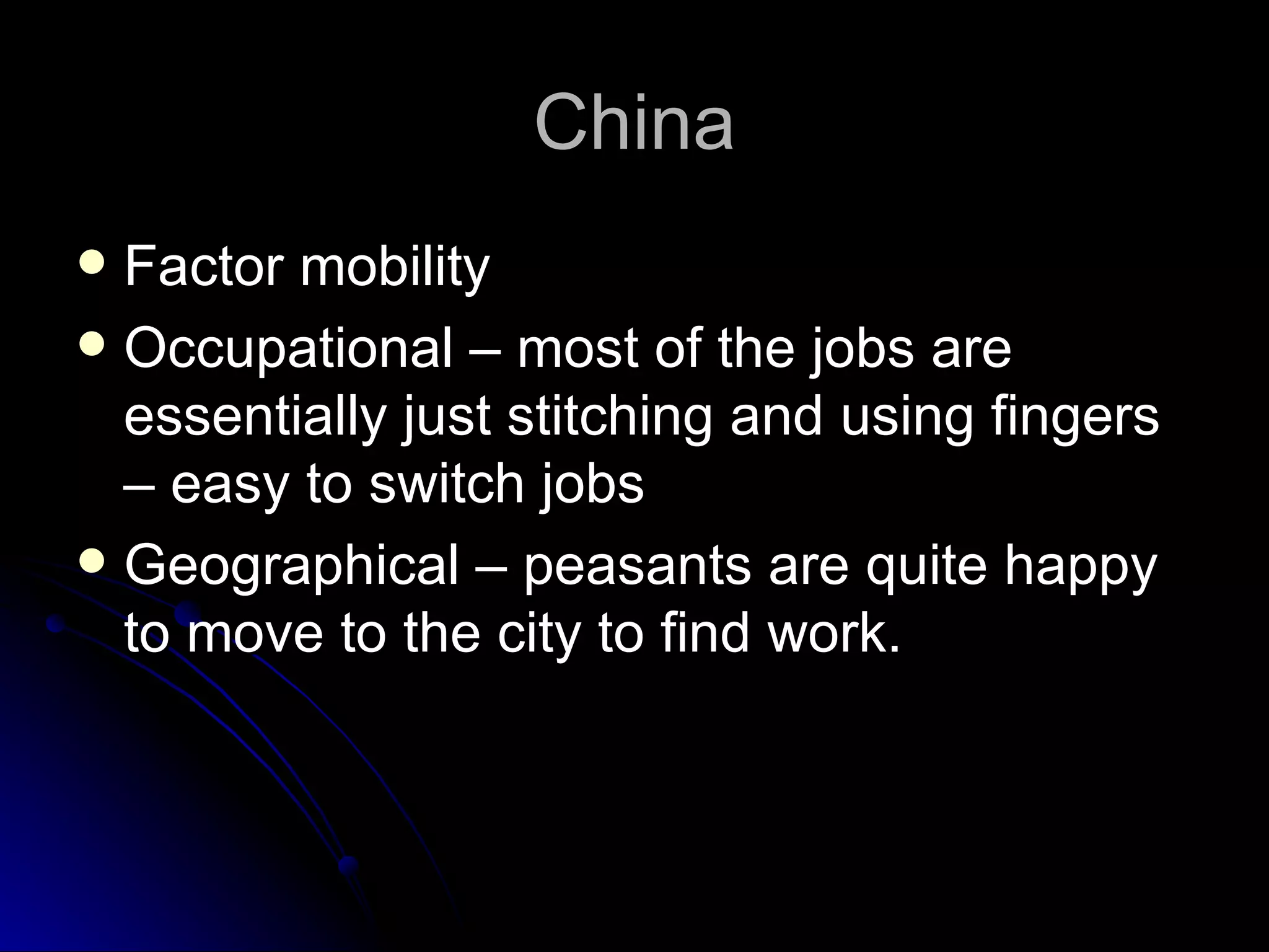 Labour Immobility | PPT