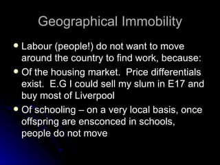 Labour Immobility | PPT