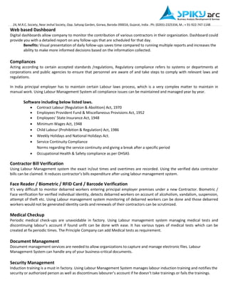 Labour Management System (Web Based) | PDF