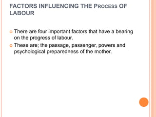 LABOUR in obstetrics and Gynaecology course | PPT