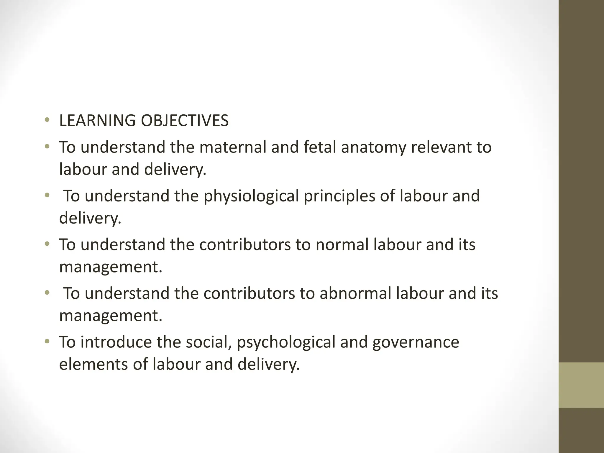 labour ,maternal boney pelvis and fetal head | PPT