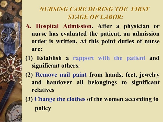 Labour 1st stage | PPTX | Pregnancy | Reproductive Health