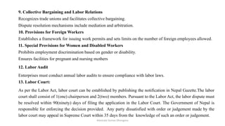 Major Provisions of Labour Act 2074.pptx