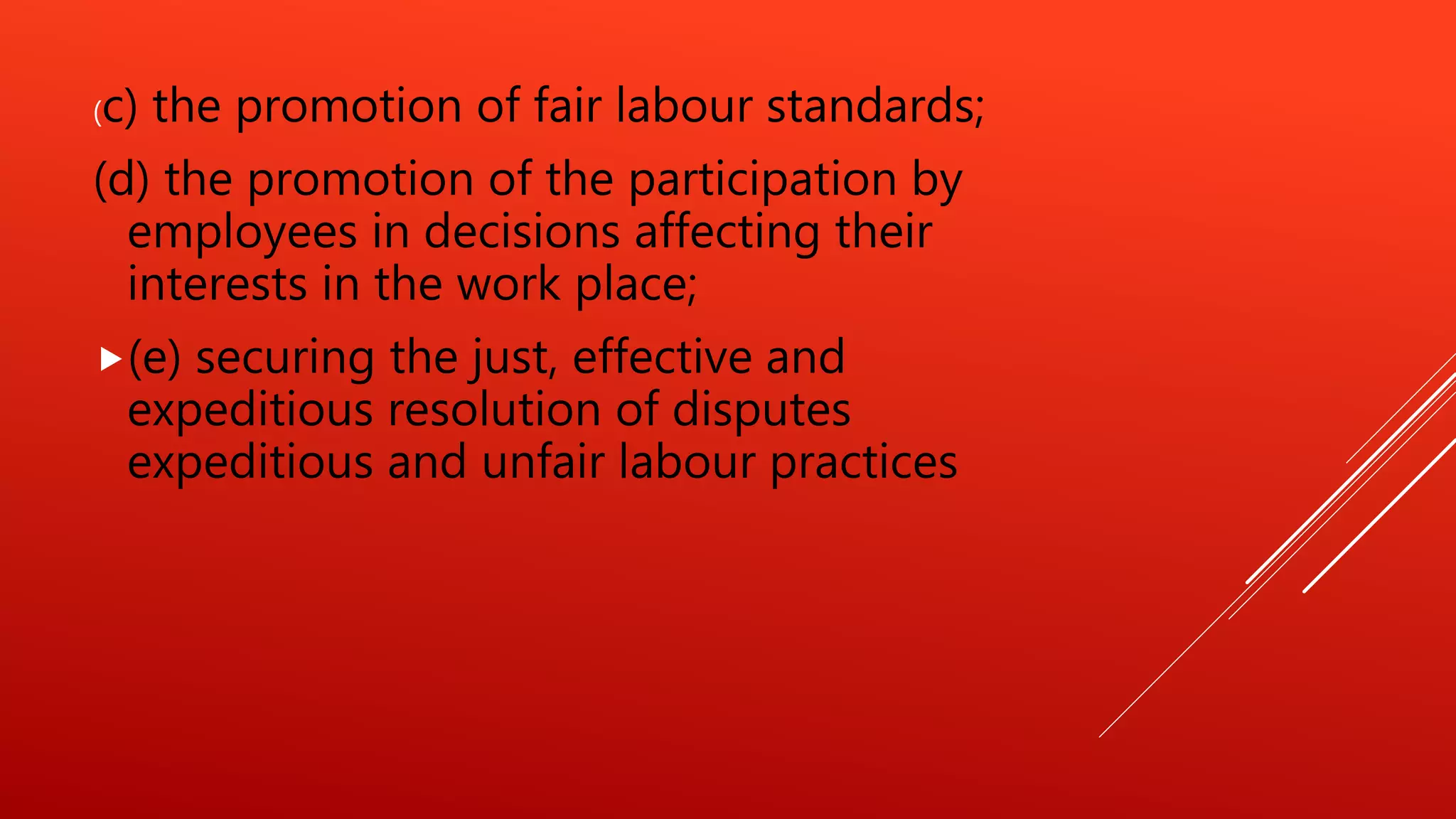 Labour act of zimbabwe | PPTX