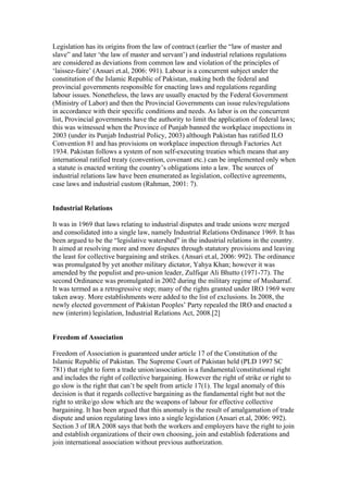 Labour and employment_law-a_profile_on_pakistan | PDF