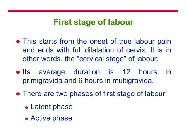 Labour and its stages | PPTX | Pregnancy | Reproductive Health