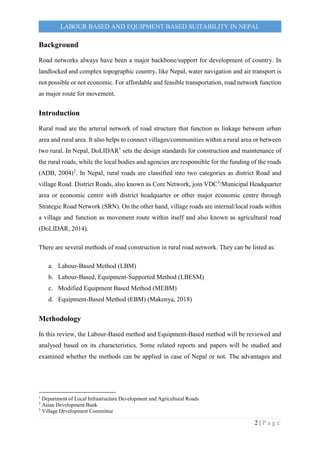 LabourbasedEquipmentbasedNepal.pdf | Construction Industry | Industries