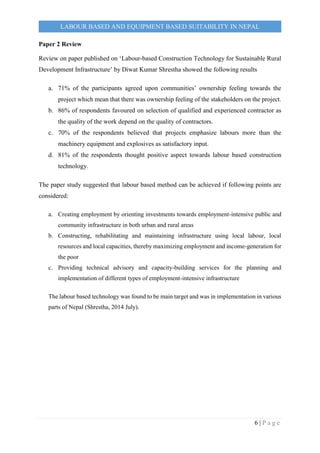 LabourbasedEquipmentbasedNepal.pdf | Construction Industry | Industries