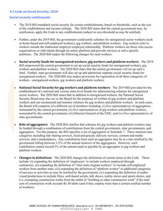 Labour code 2020 in details: Explanation | PDF