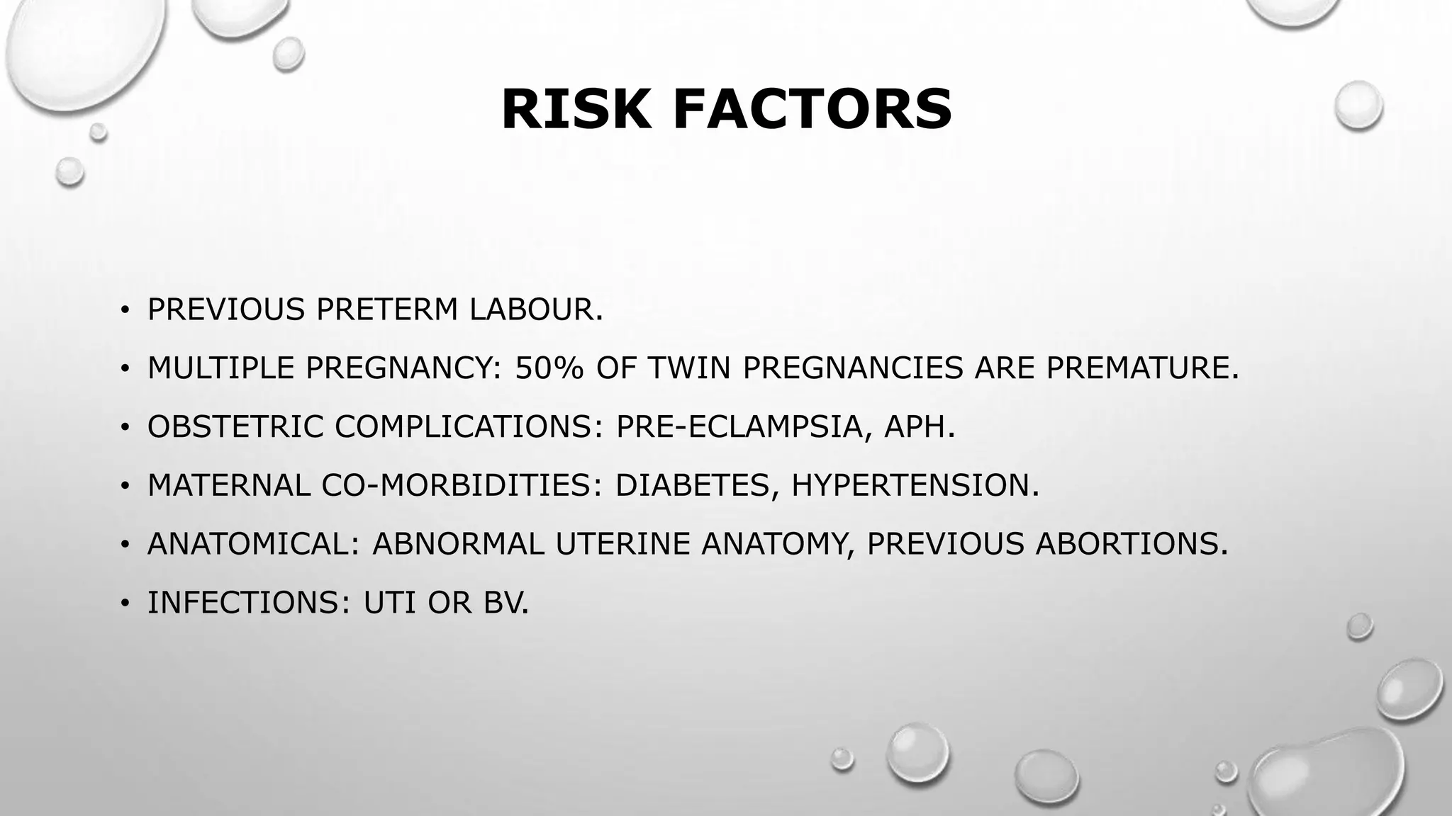 Labour complications | PPTX
