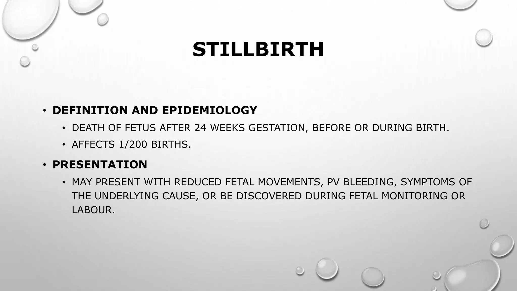 Labour complications | PPTX