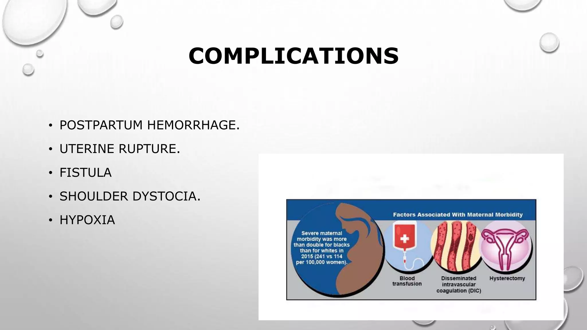 Labour complications | PPTX