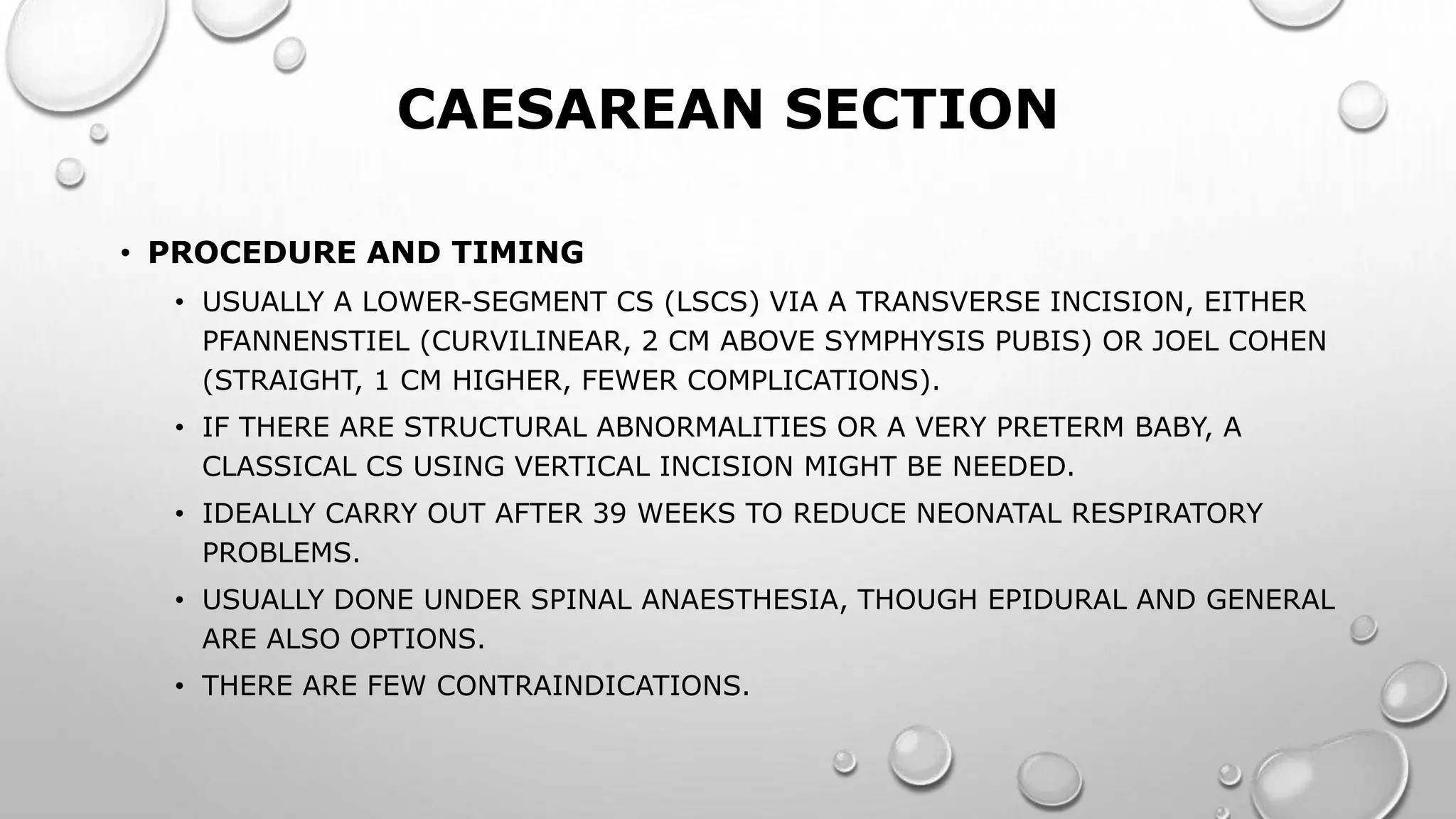 Labour complications | PPTX