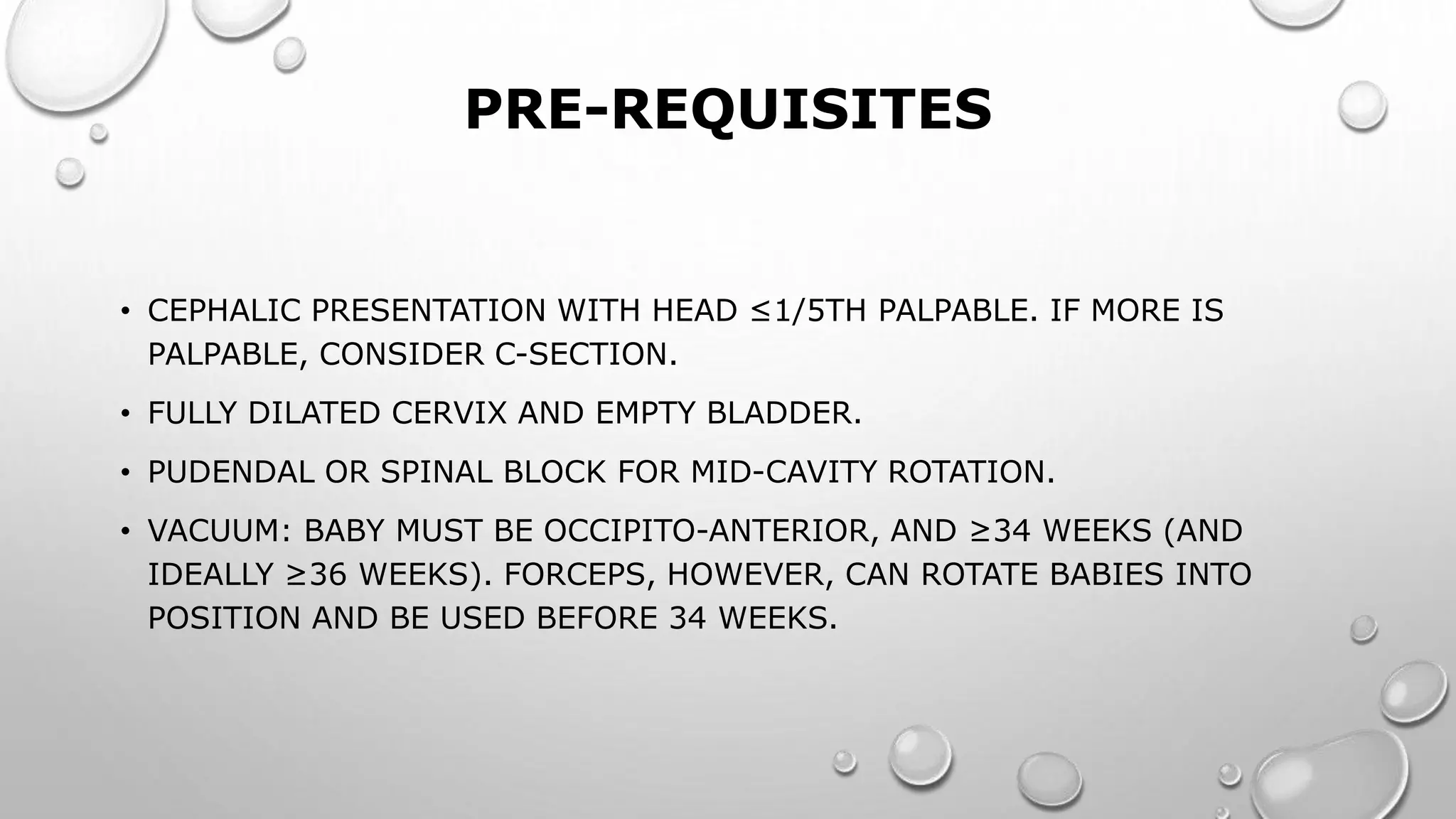 Labour complications | PPTX