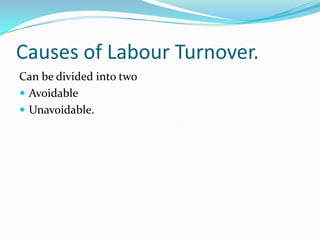 Labour cost accounting | PPTX