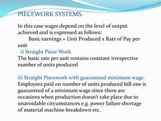 Labour cost accounting | PPTX