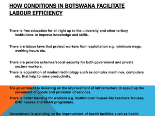Labour efficiency | PPTX