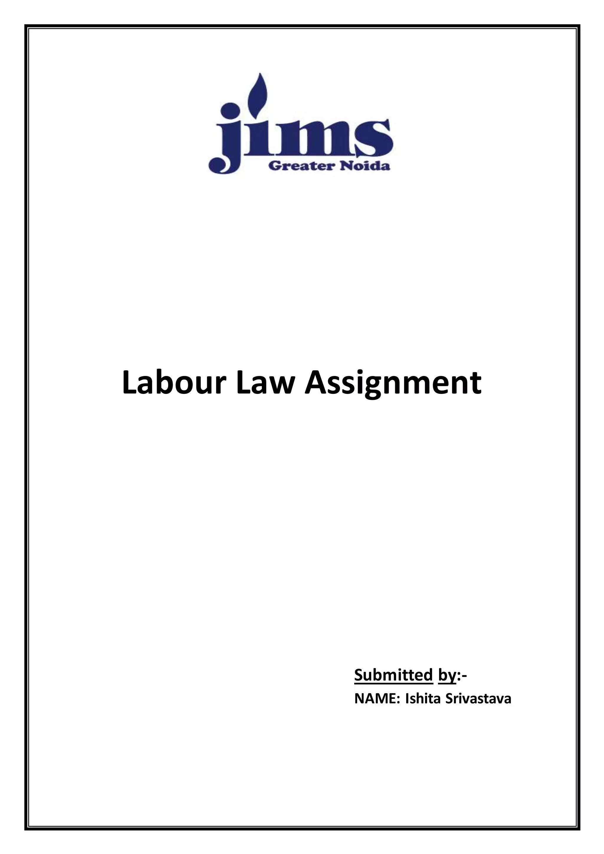 Labour law | PDF