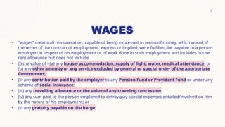 Labour Law (II) power point presentation | PPTX