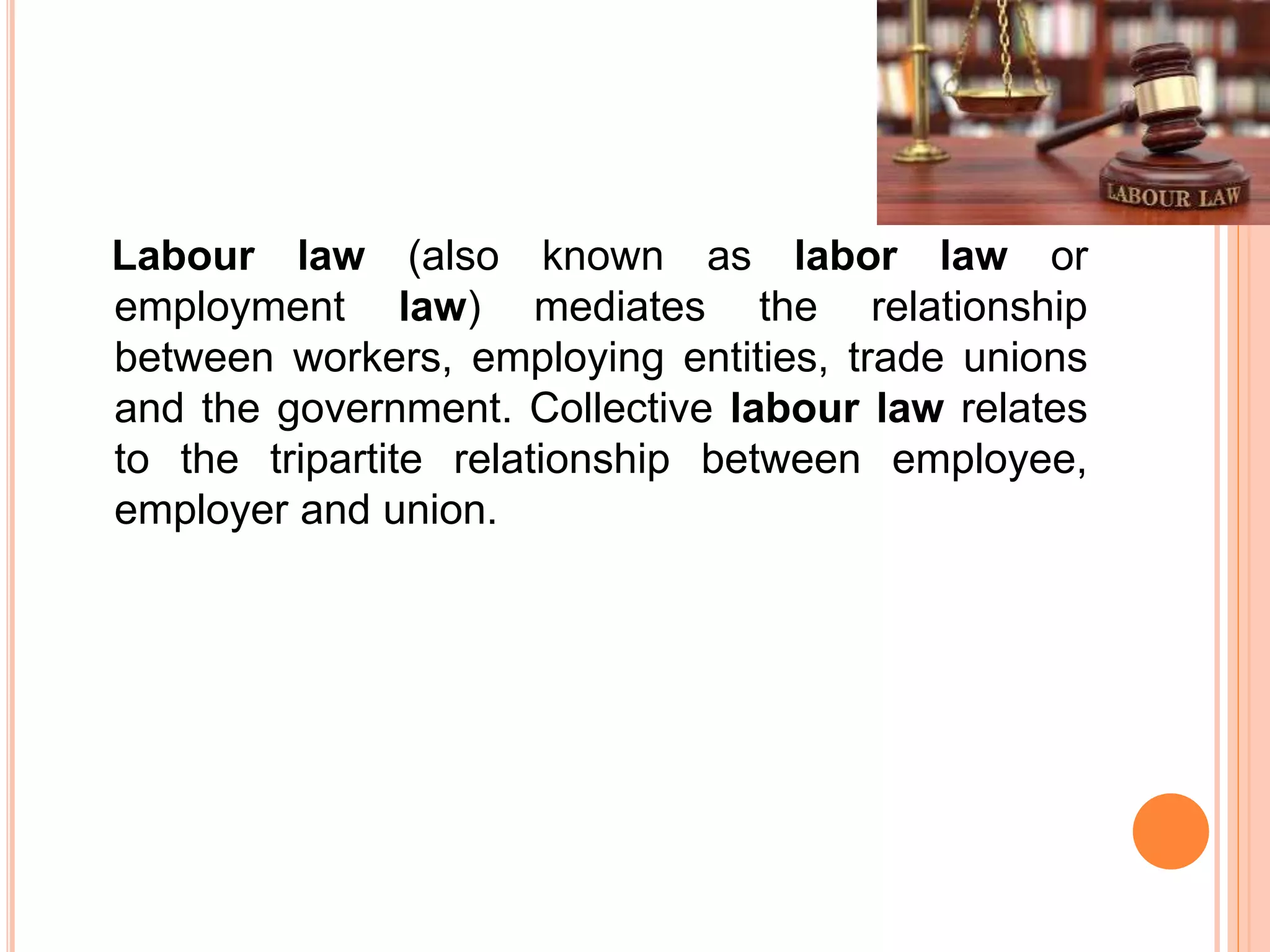 Labour law | PPTX