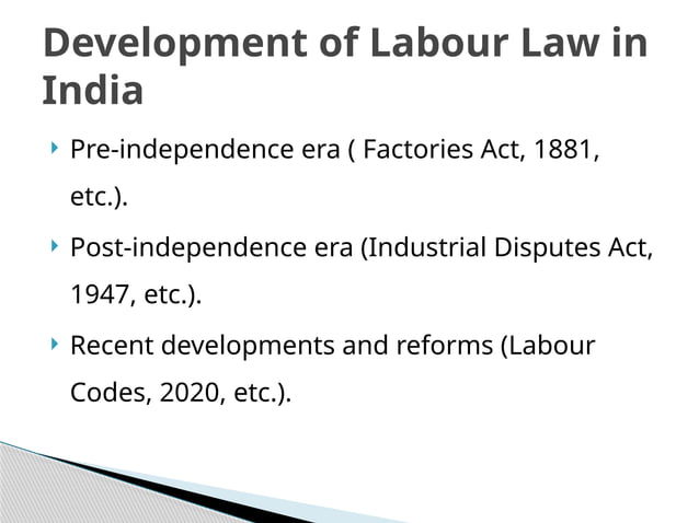 Introduction of labour law in india.pptx