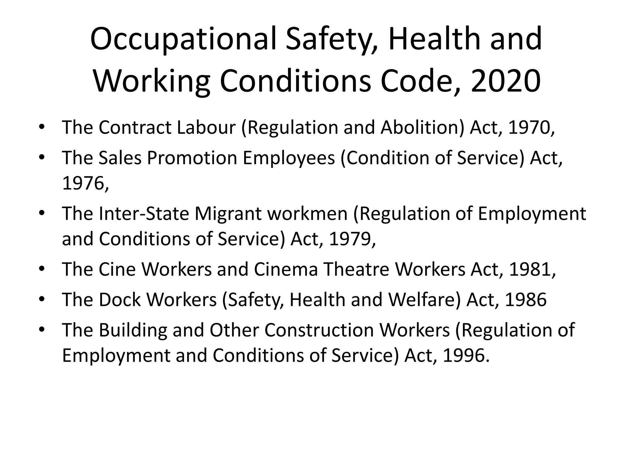 Labour law amendments 2020 | PPTX