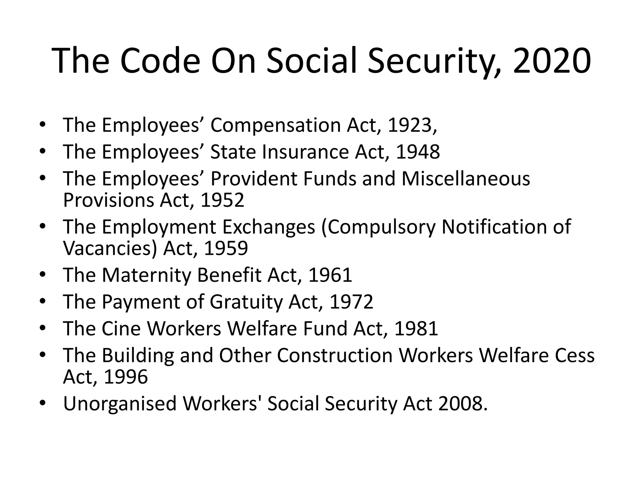 Labour law amendments 2020 | PPTX