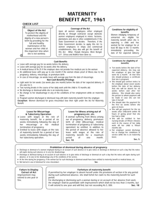 Labour law checklist | PDF