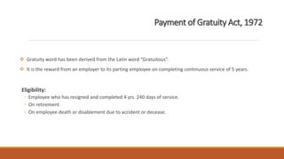 Labour law presentation | PPTX