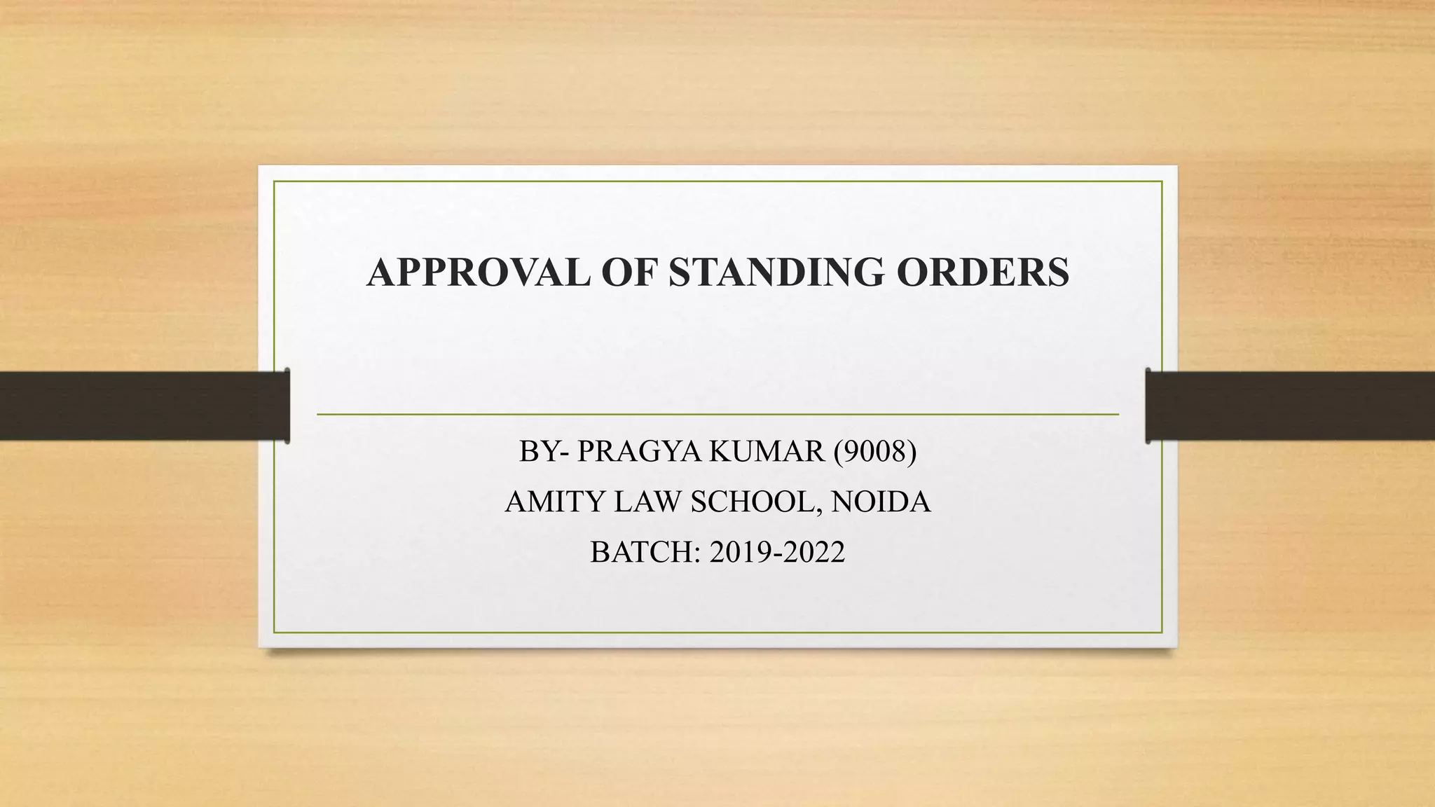 Labour law by Pragya Kumar | PPT
