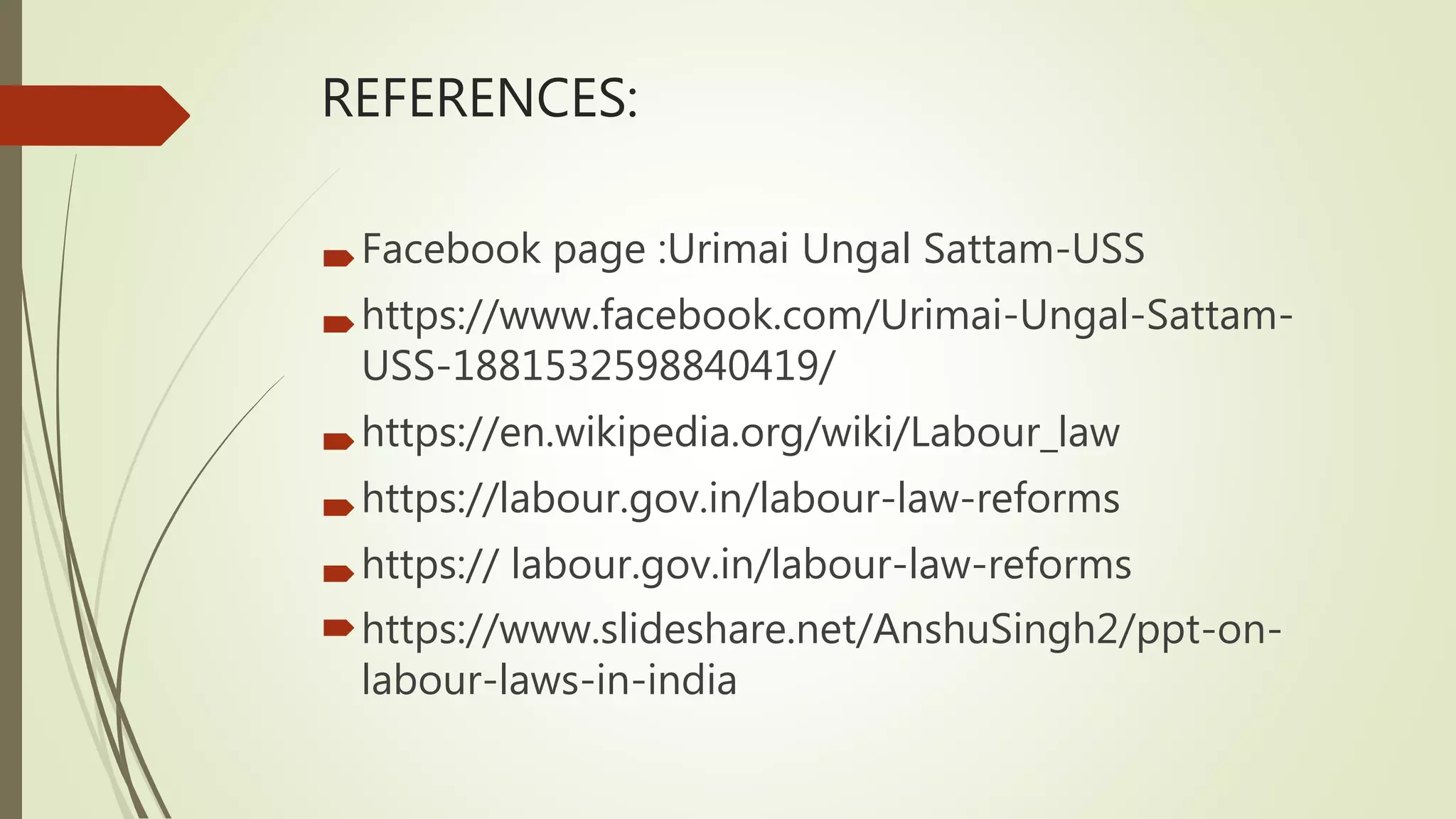 Labour law presentation | PPTX