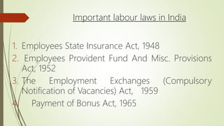 Labour law presentation | PPTX