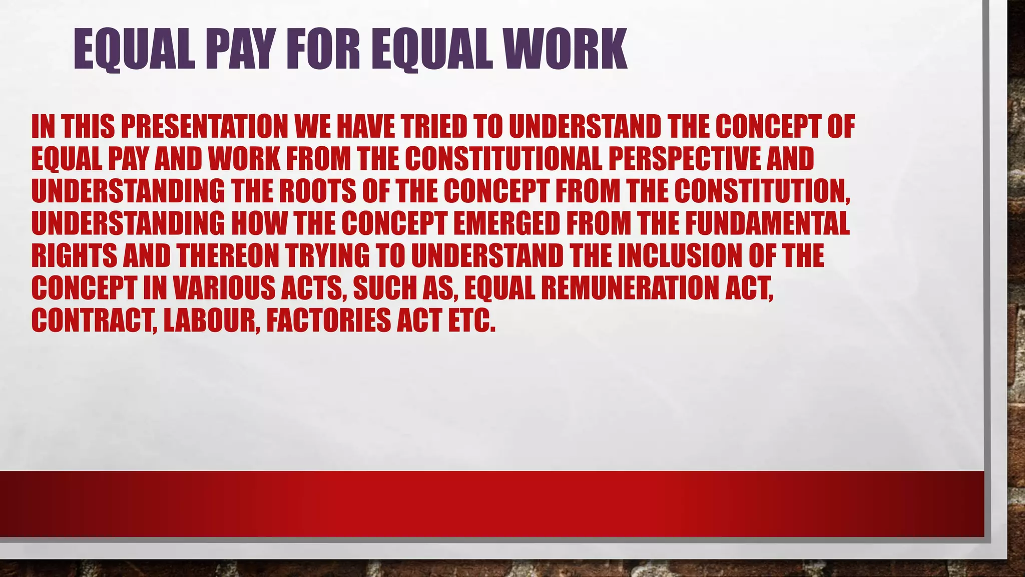 Labour law presentation | PPT