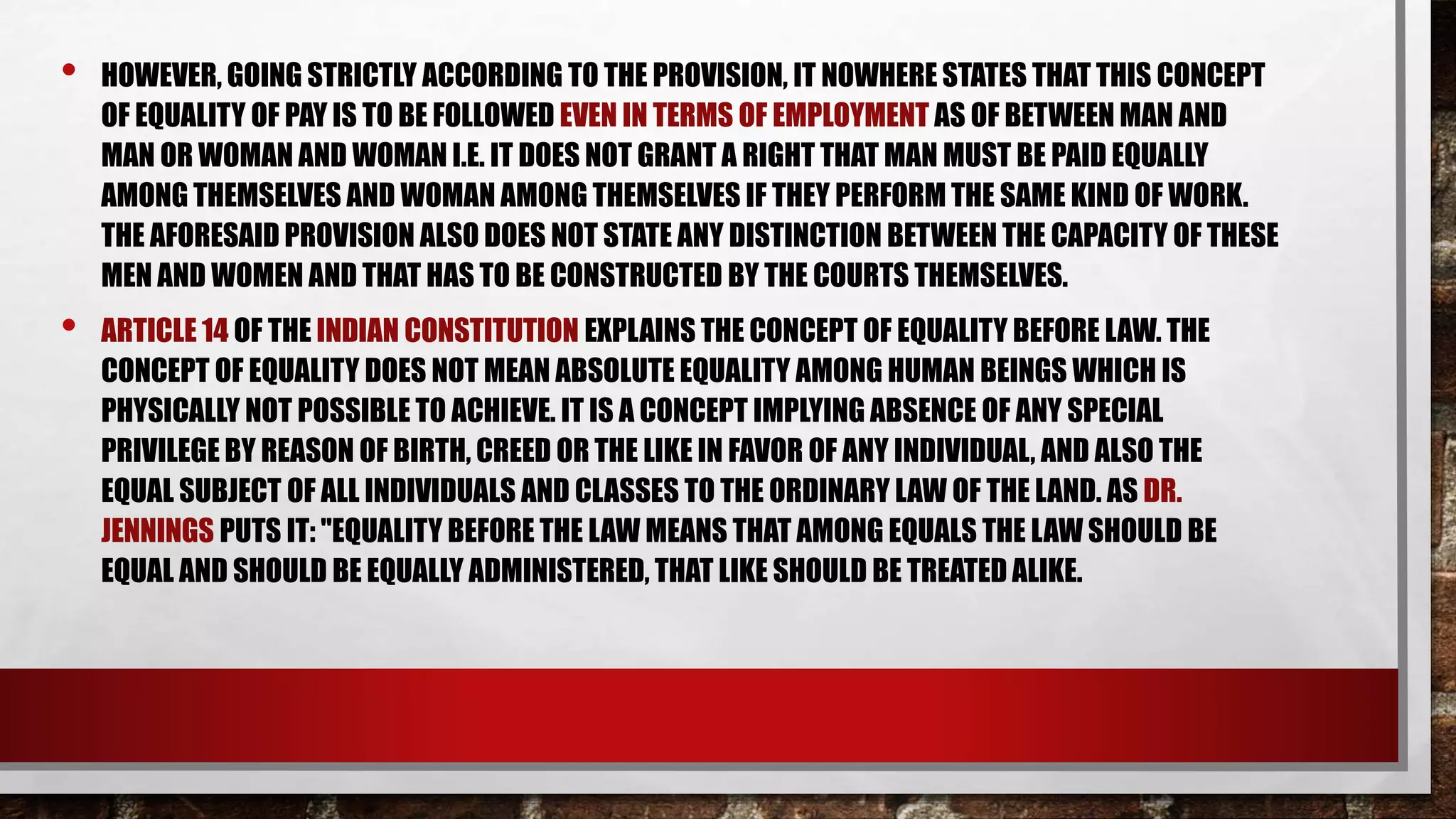 Labour law presentation | PPT
