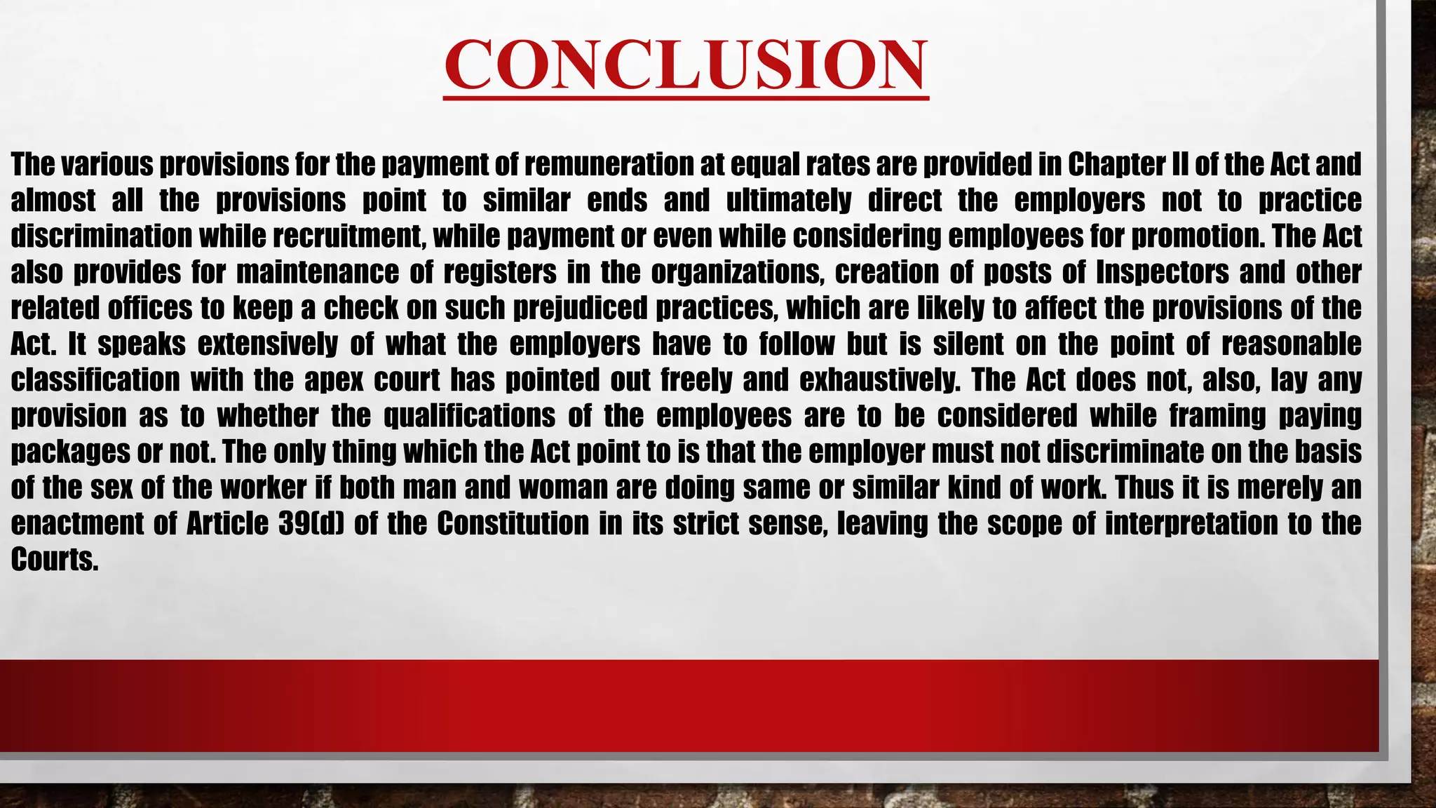 Labour law presentation | PPT