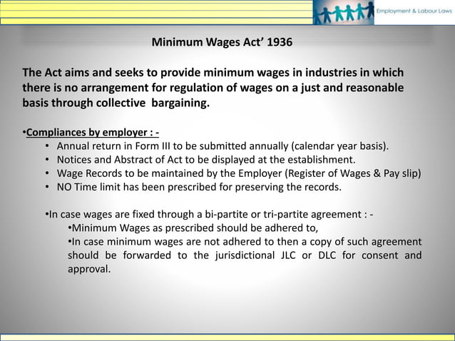 Labour laws ppt | PPT