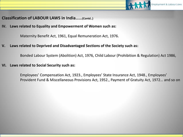 Labour laws ppt | PPT