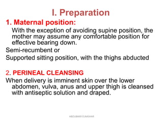 Management of normal labour | PDF