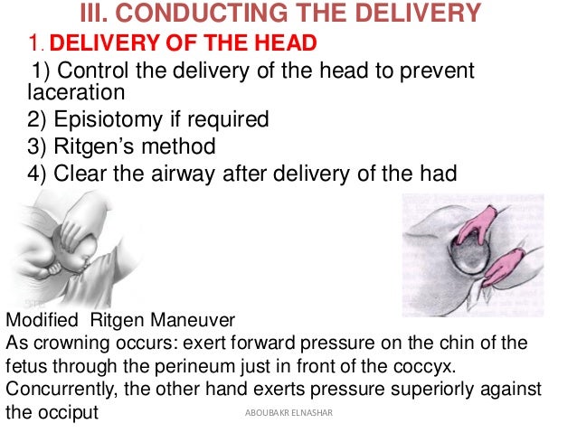 Management of normal labour