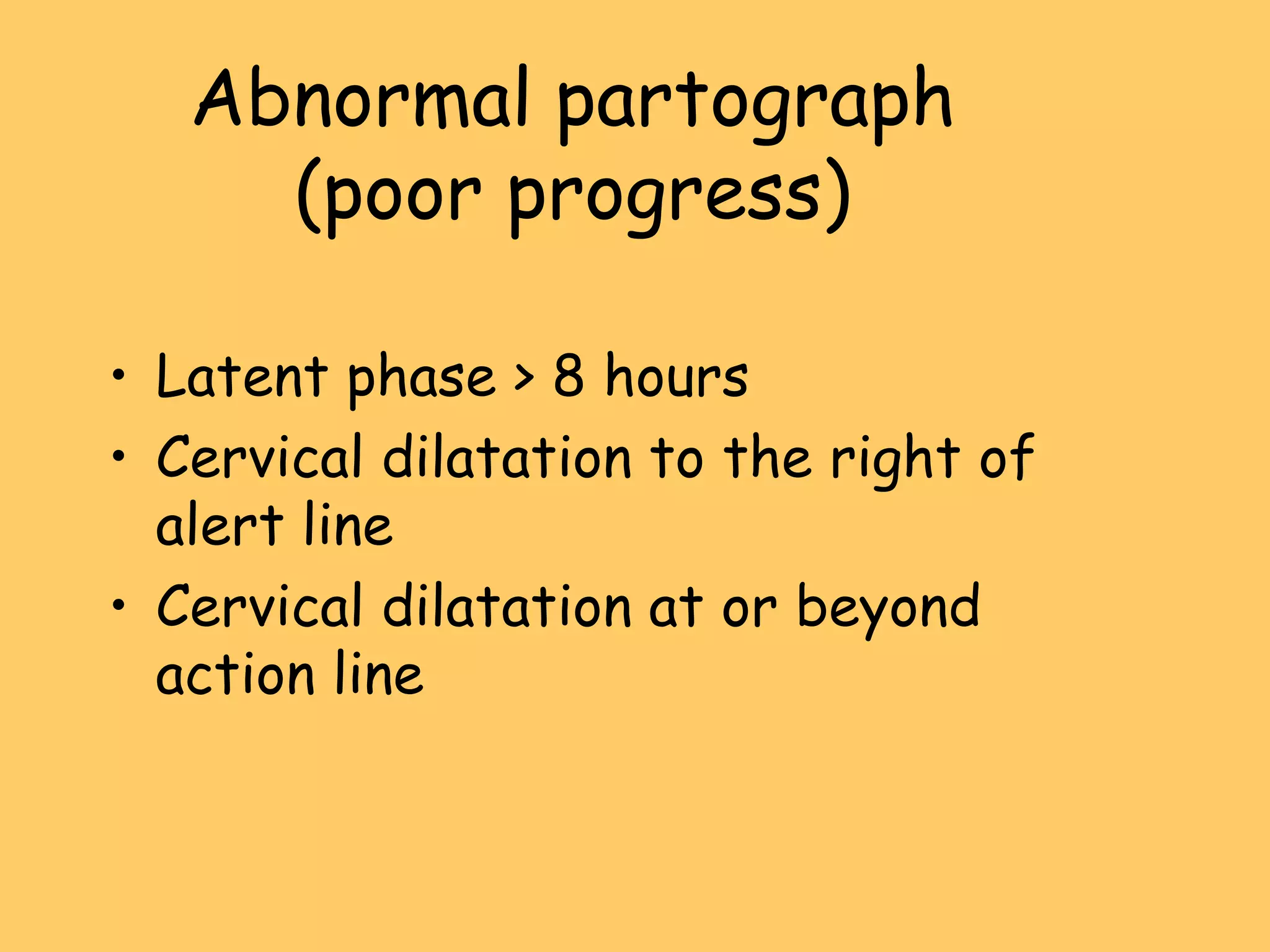 Dysfunctional Labour & Partograph | PPTX