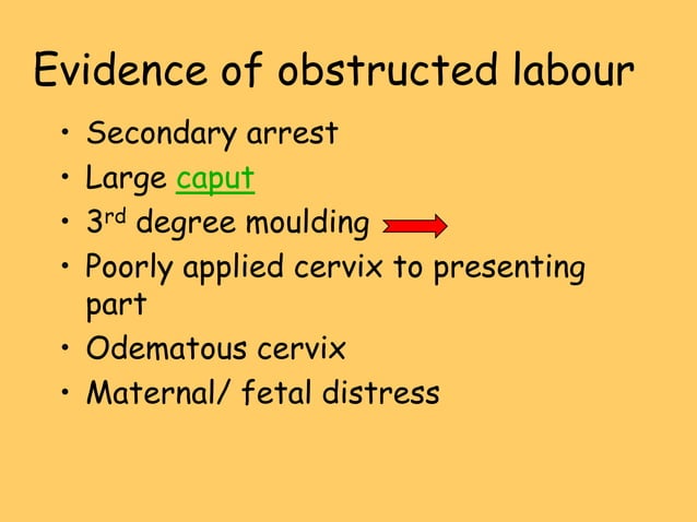 Dysfunctional Labour And Partograph