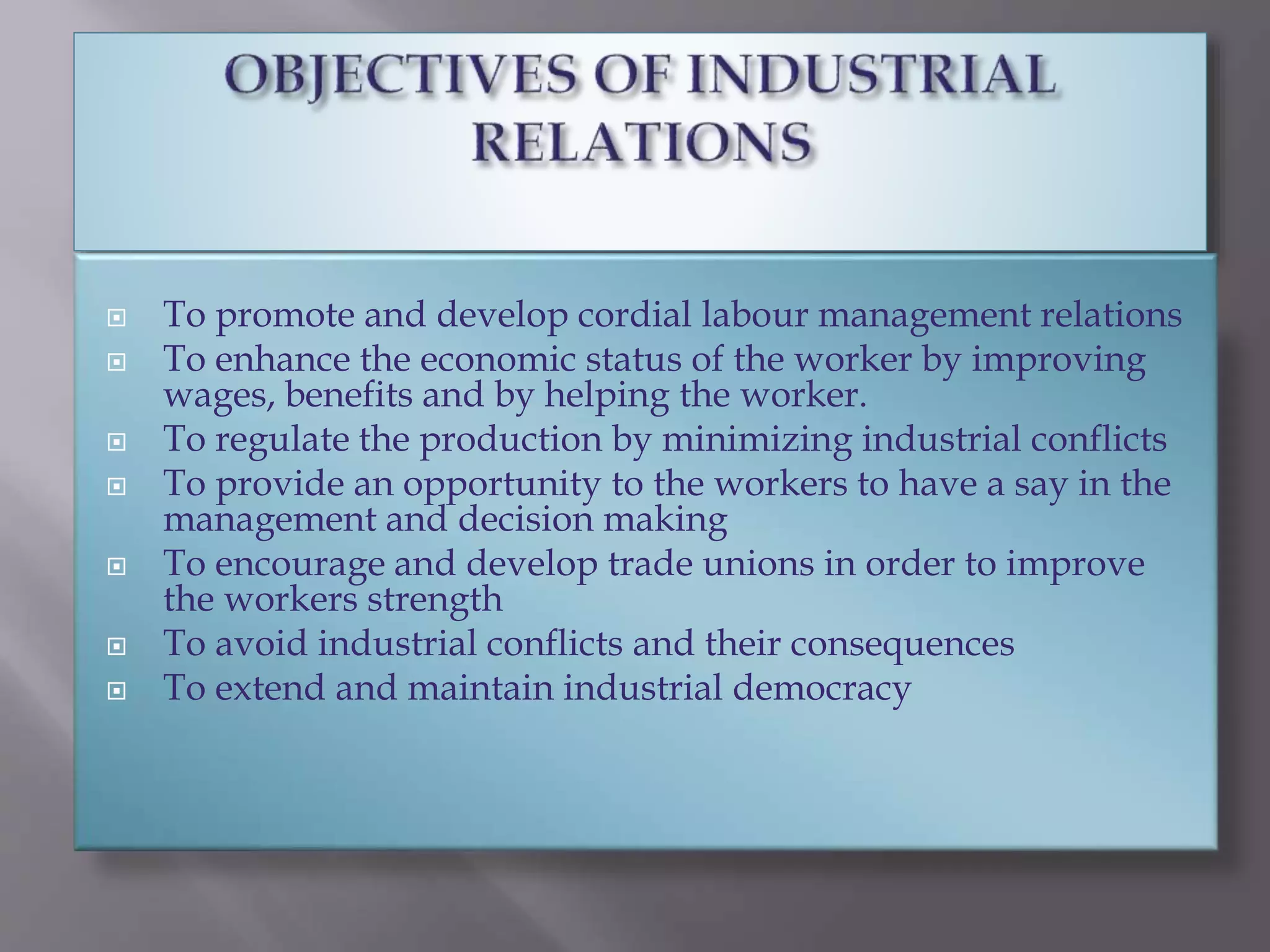 Labour management relations ppt | PPTX