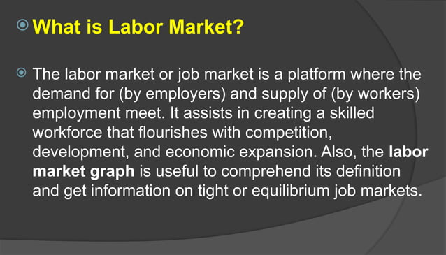 labour market discrimination short notes | PPTX | Job Market | Economy