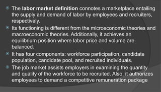 labour market discrimination short notes | PPTX | Job Market | Economy