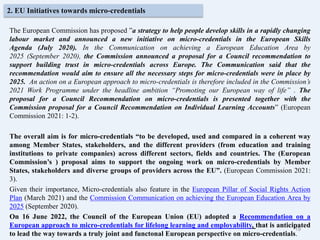 Nikos Papadakis - Labour Market and MicroCredentials | PPT