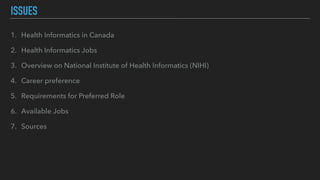 Health Informatics Labour Market Research | PPT
