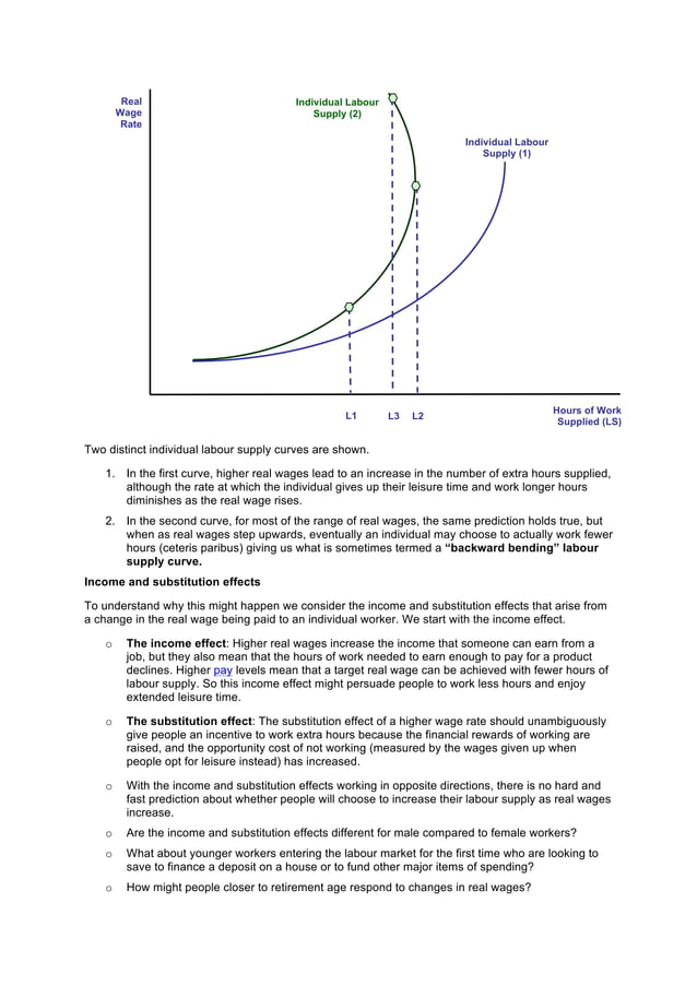 Labour Market Economics Revision Notes | PDF | Business Accounting ...