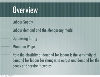 Labour market ppt by komilla chadha | PPT