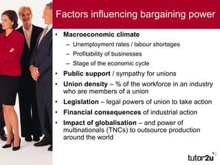 Labour market (trade unions) | PPTX