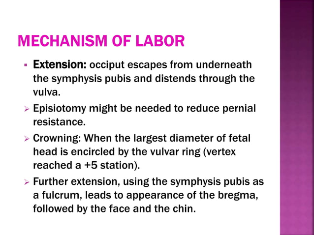 Mechanism of labour | PPT